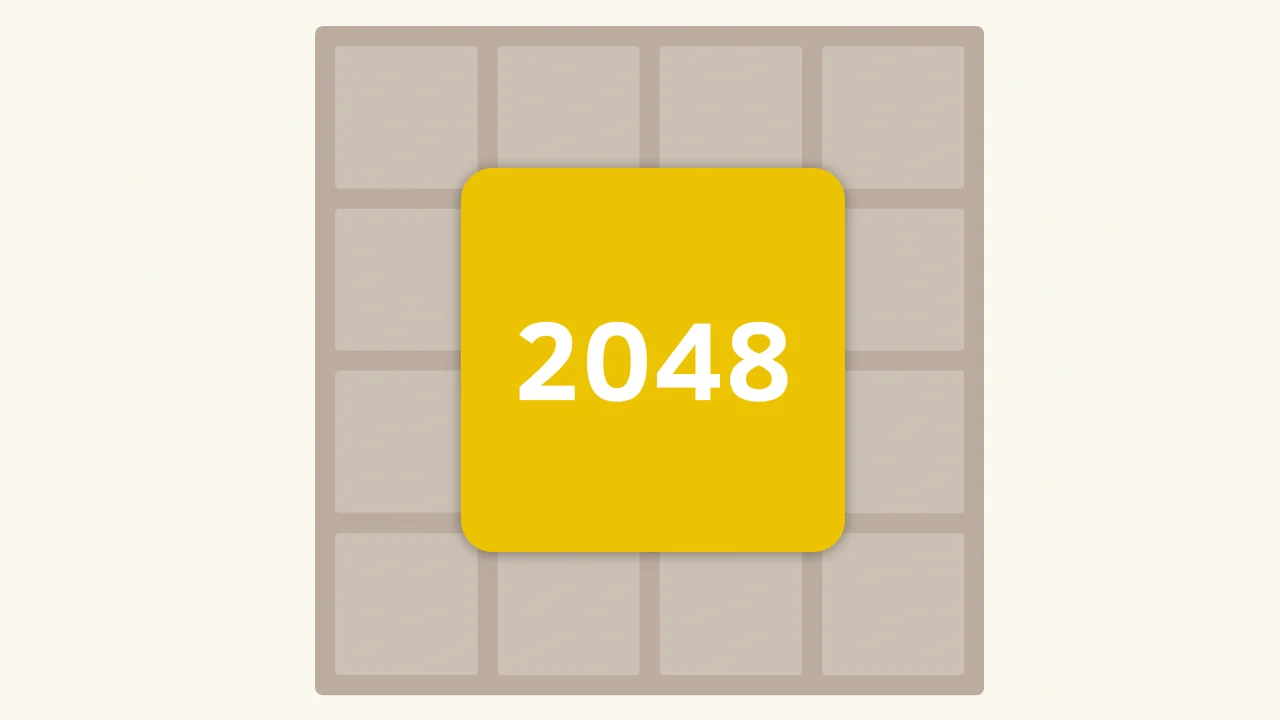 2048 🎮 Play 2048 on WebGamer